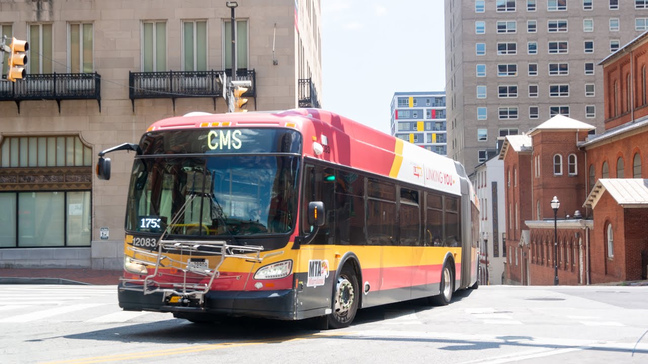 Maryland Transit Administration: 2012 New Flyer XDE60 12085 Ride on the ...