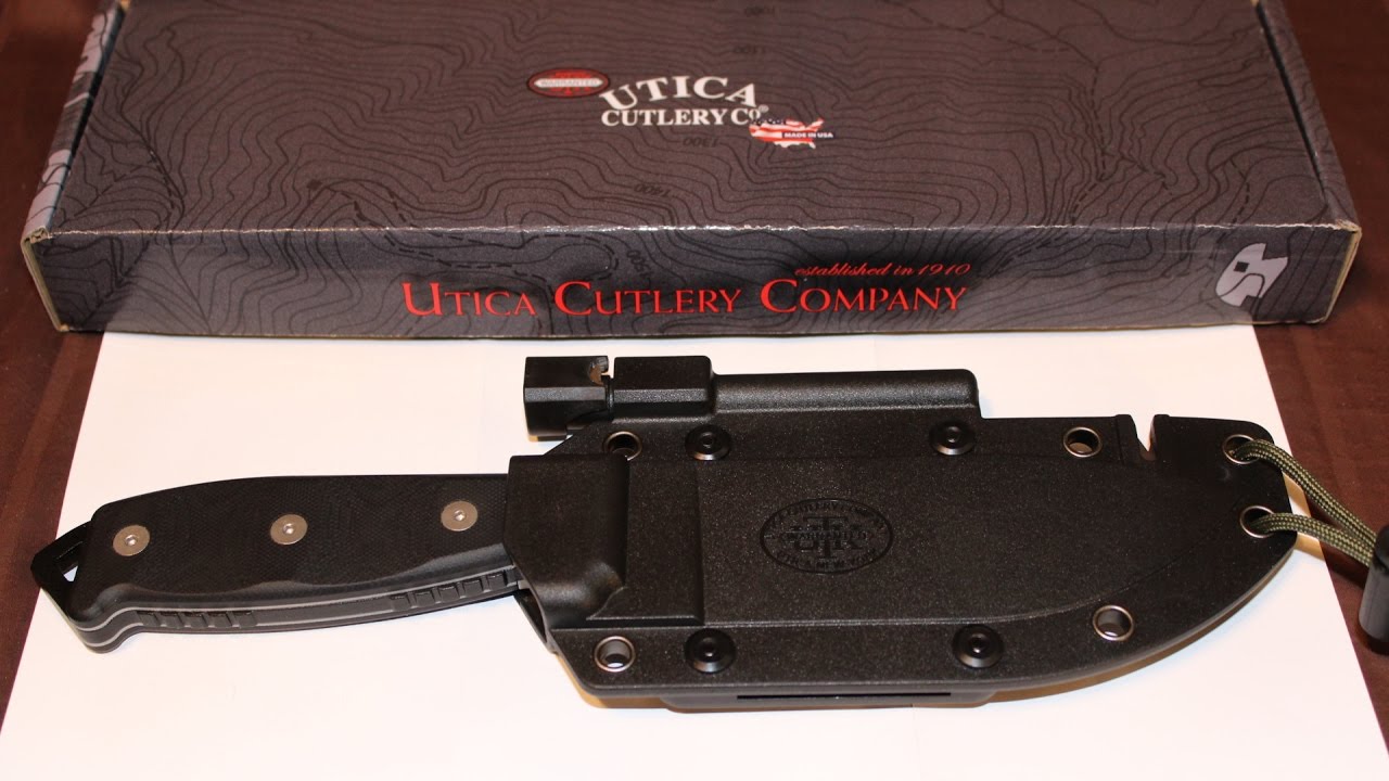 Utica Cutlery Co. Survival Series UTKS-4 - YouTube