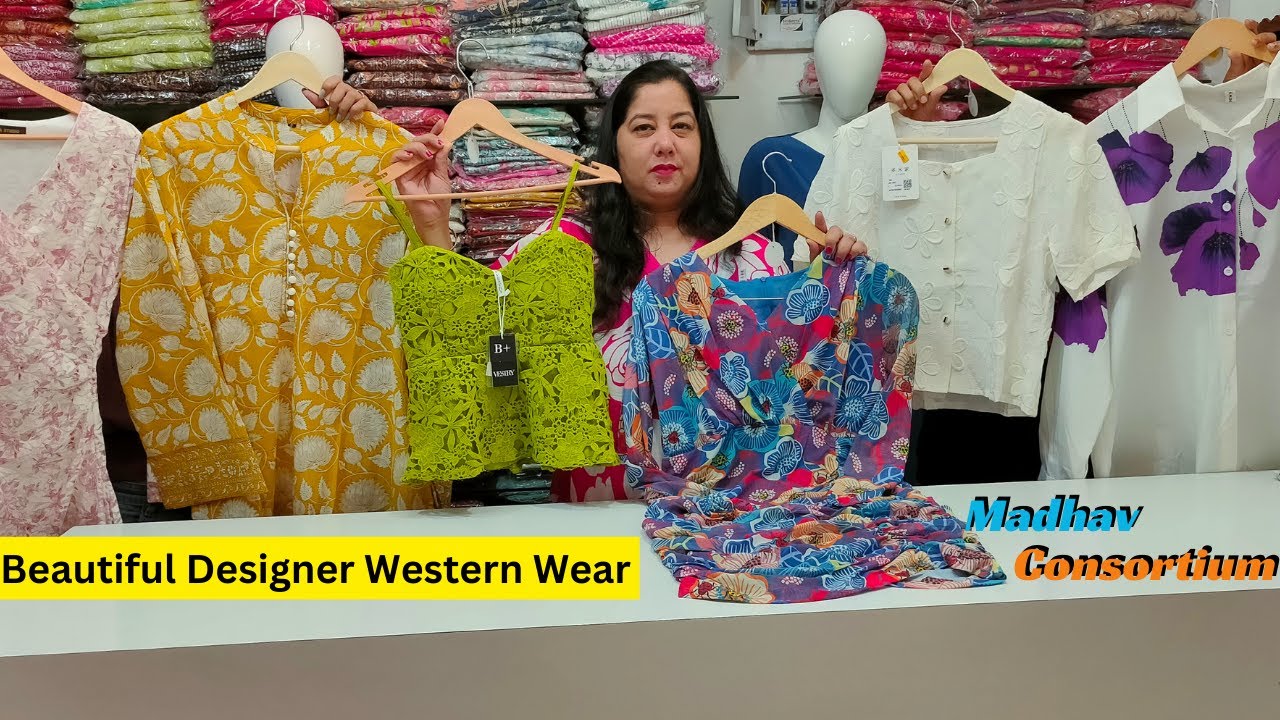 Buy Western Dress Direct from Wholesaler | Madhav Consortium || - YouTube