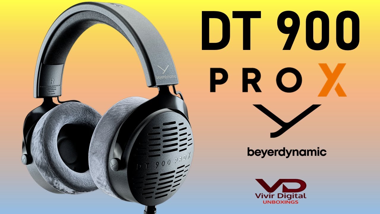 Super REVELADORES Beyerdynamic DT 900 PRO X - YouTube