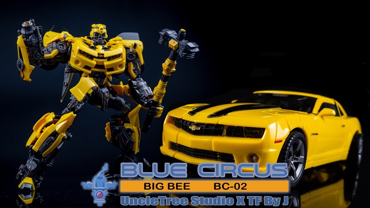 Review Transformer Over Size Bumblebee Blue Circus BigBEE 4K # ...