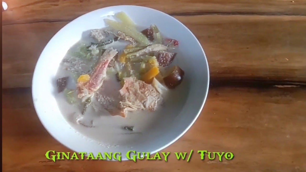 BEST BUDGET MEAL|PINOY RECIPE|GINATAANG GULAY WITH TUYO|PHILIPPINE ...