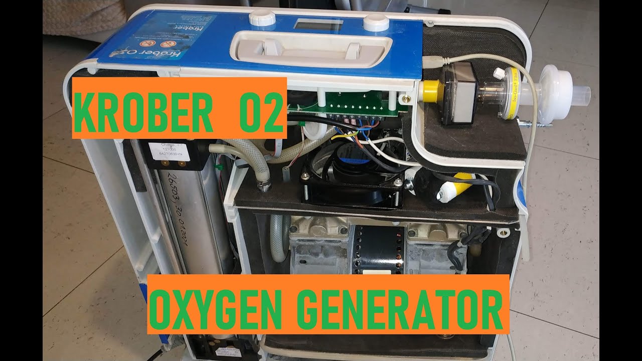 Generator tlenu KROBER O2- budowa, działanie, aplikacja PC. - YouTube