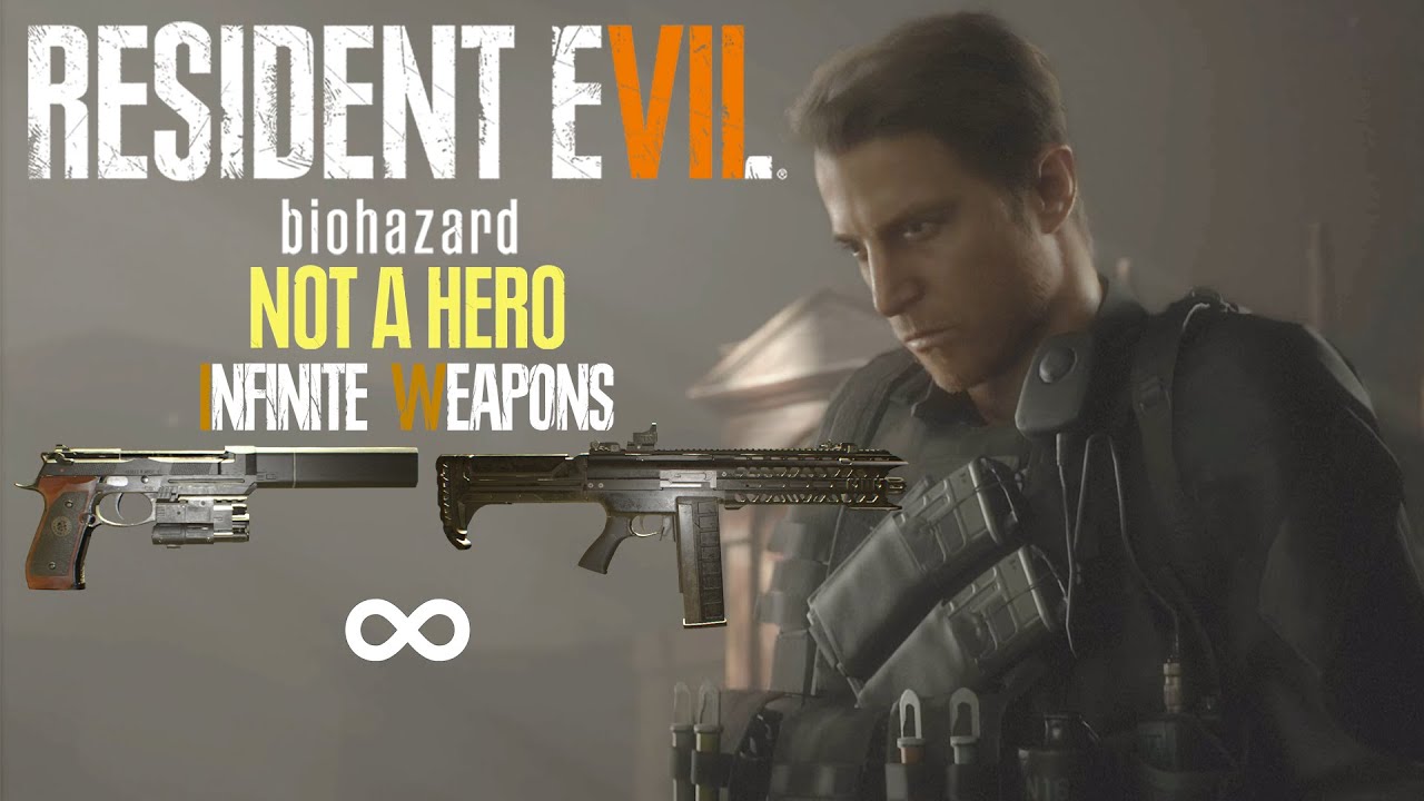 RE7: Not A Hero DLC - Infinite Weapons Only in Professional Full ...