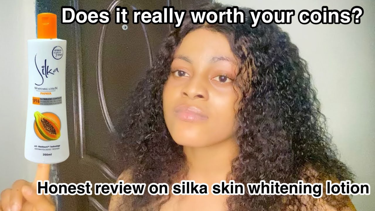 Let’s review silka skin whitening lotion ||For all skin types🤎 !!honest ...