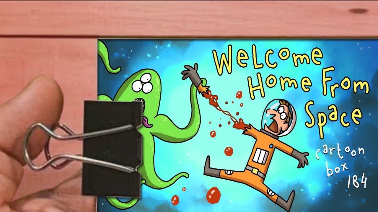 Welcome Home From Space - Cartoon Box 184 - by FRAME ORDER - Hilarious ...