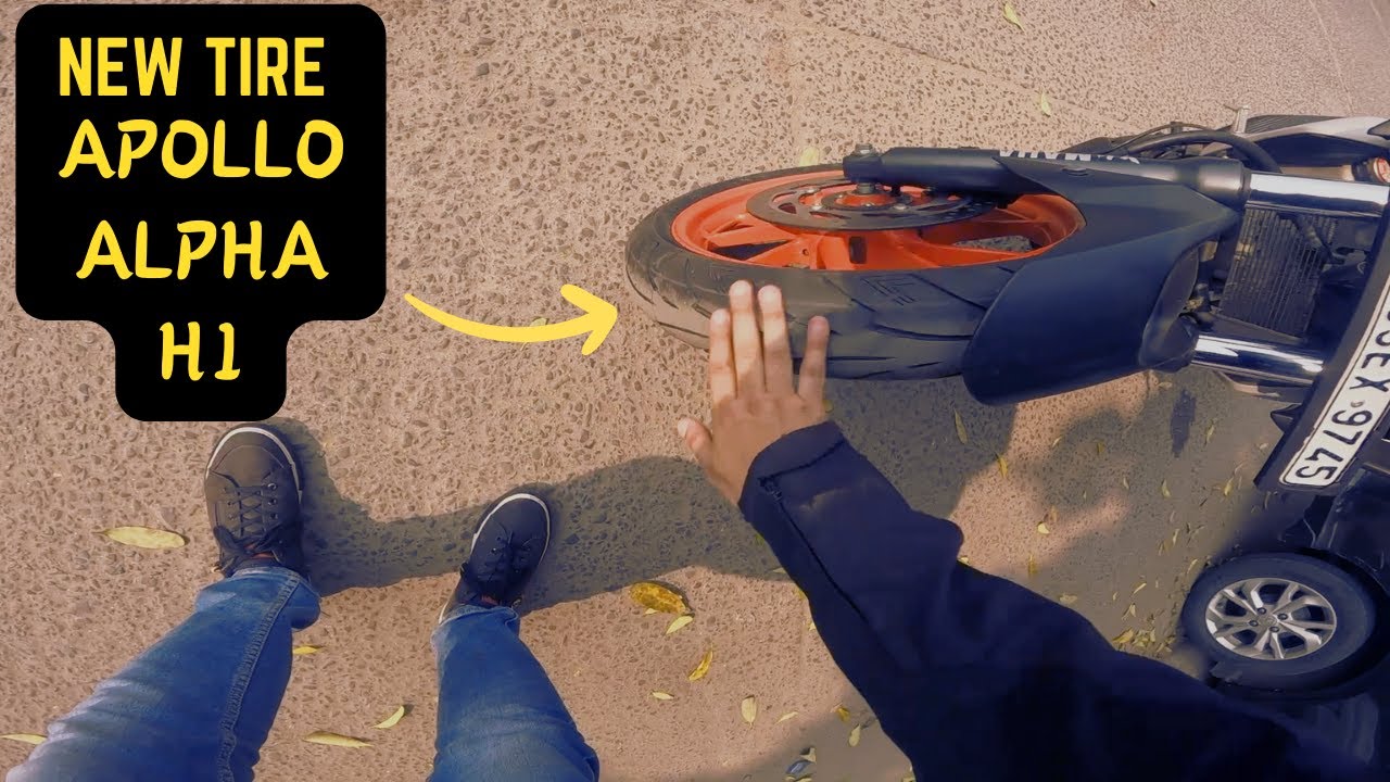 🆕 New Tire Alert! Apollo Alpha H1 🚗 | No. Plate Installation 🔧 ...