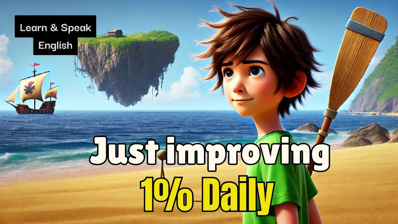 English Story ⭐ Jack and the Floating Island | Listening & Sentence ...