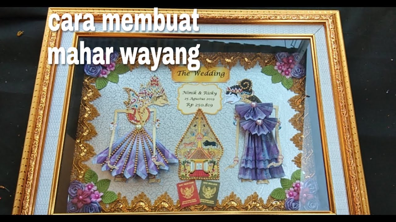 Cara membuat mahar wayang Part 3 - YouTube