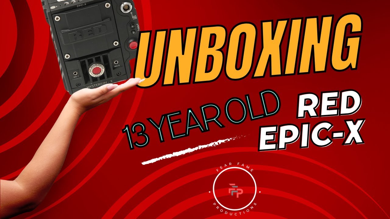 Unboxing a Red Epic-X in 2024 - YouTube