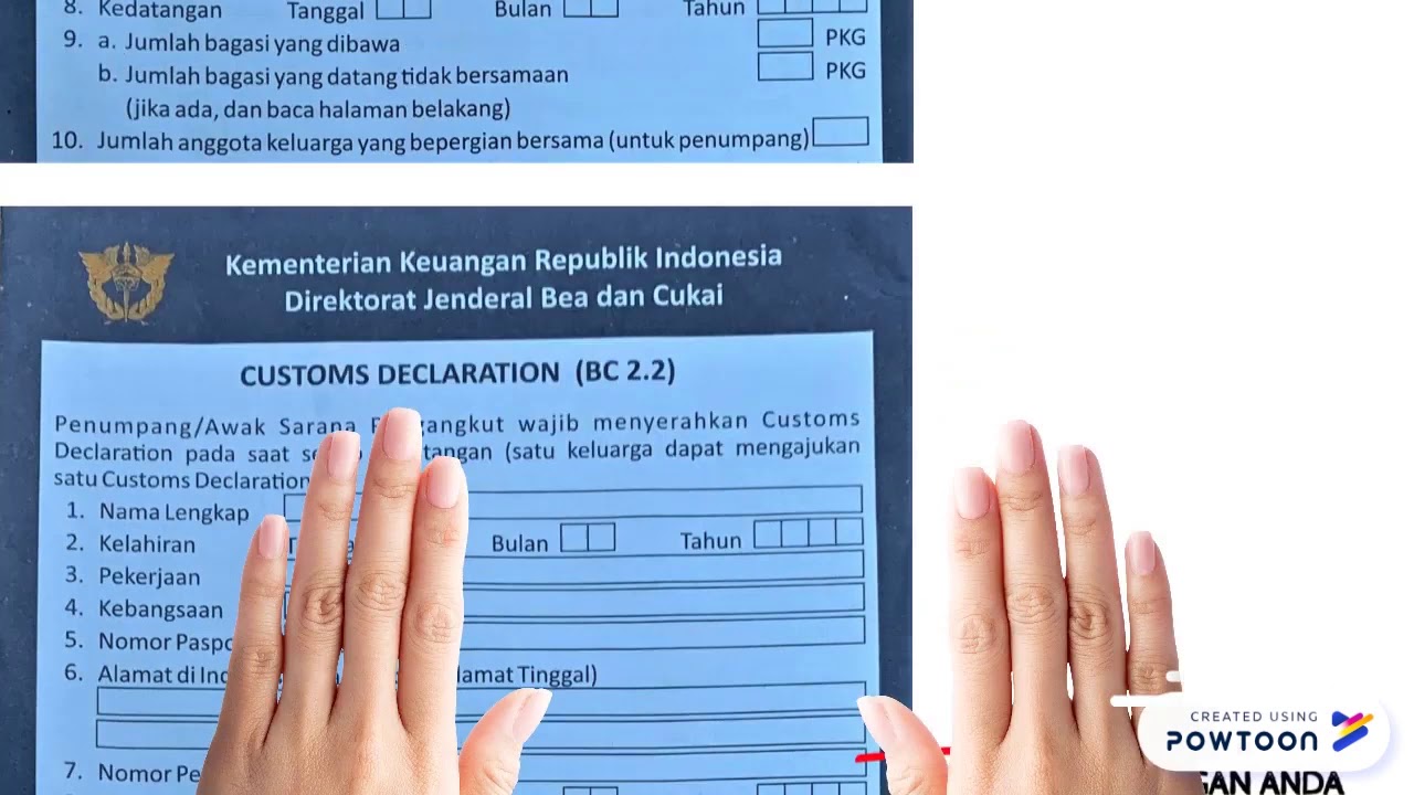 Bekaru's Info : Cara Pengisian Customs Declaration (CD) - YouTube