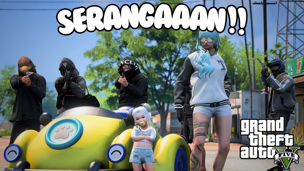 MOMENT EPIC !! RUBY LARI DARI PENCULIK BERSAMA AMI ANNA - GTA 5 ROLEPLAY - YouTube