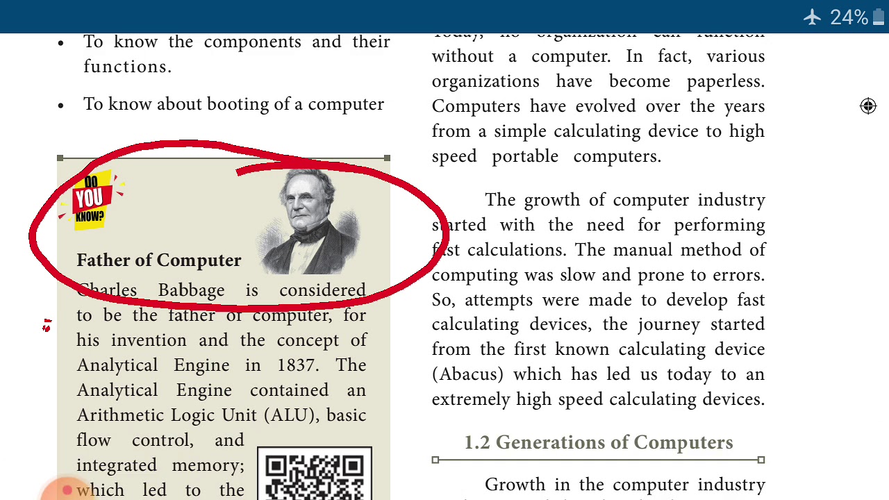 1 Computer Science Chap 1part 1 Youtube