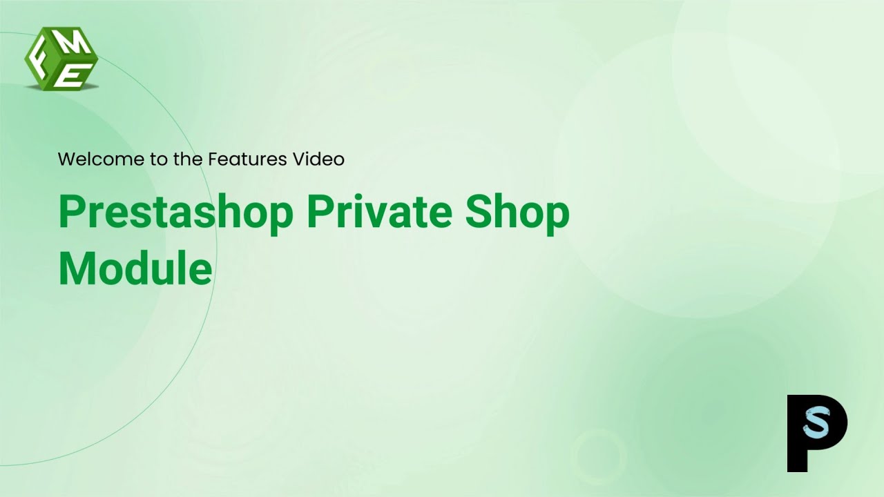 PrestaShop Private Shop Module | Create a Members-Only Store with B2B Access Restriction - YouTube