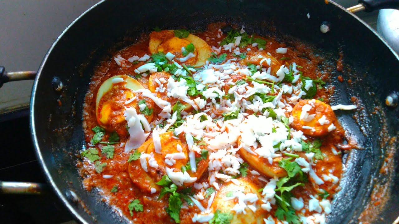 Egg Lababdar I Anda Lababdar I creamy egg curry - YouTube