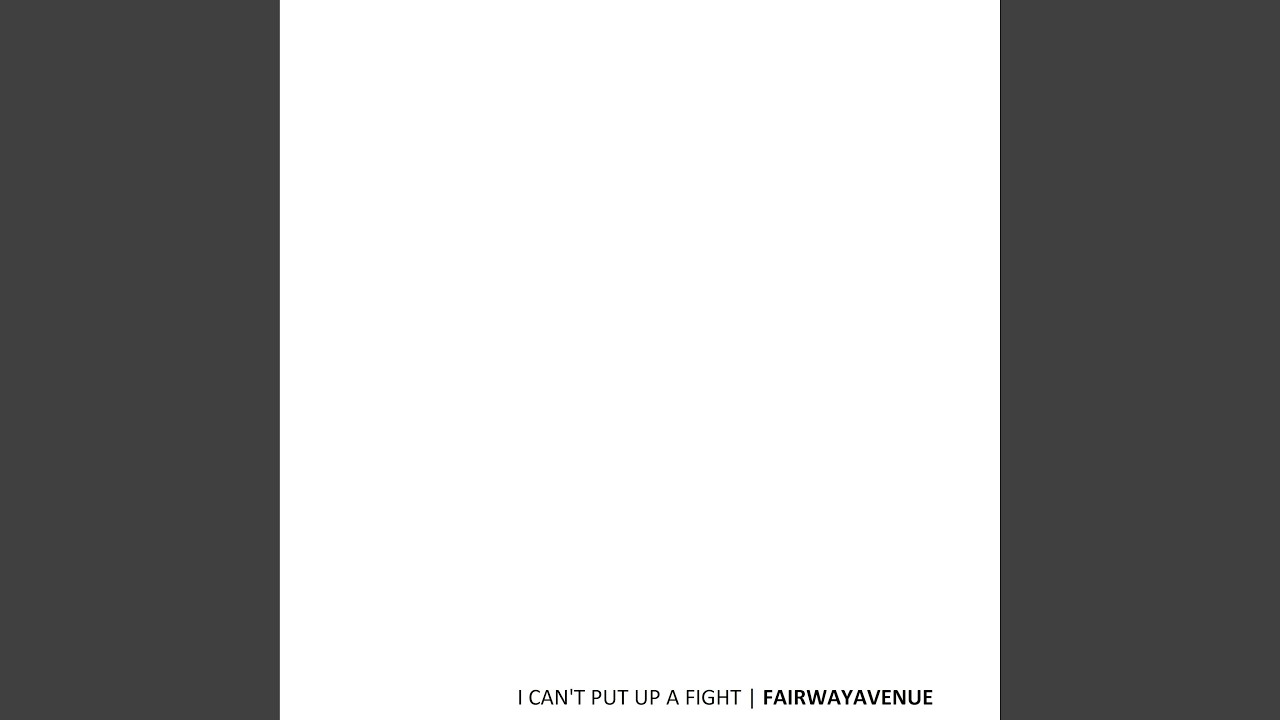 I Can t Put Up A Fight YouTube i-can-t-put-up-a-fight-youtube