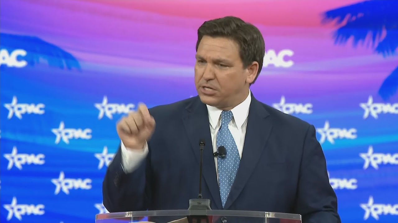 Ron DeSantis 2022 CPAC speech: full video - YouTube