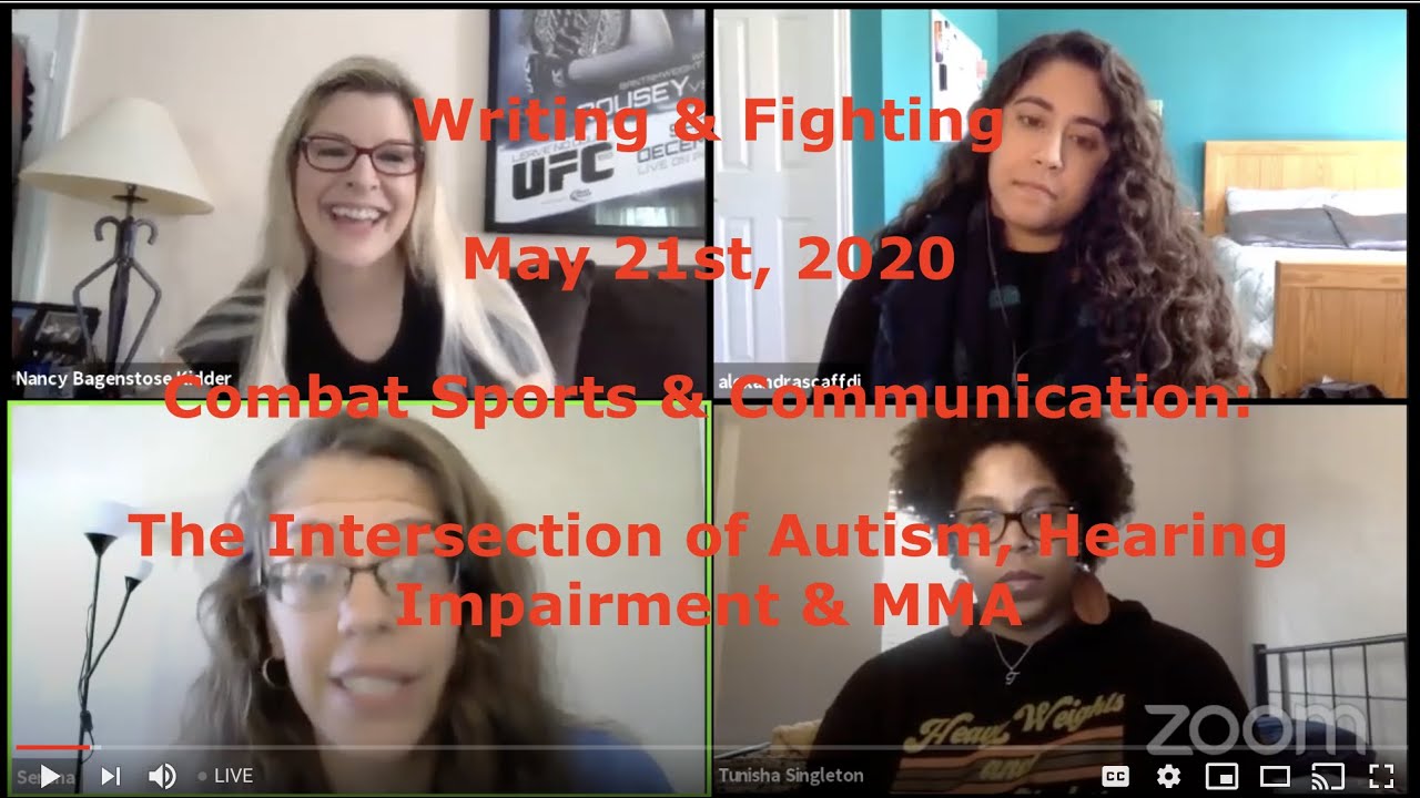 Writing & Fighting: May 21, 2020, Alex Scaffidi & Serena DeJesus ...