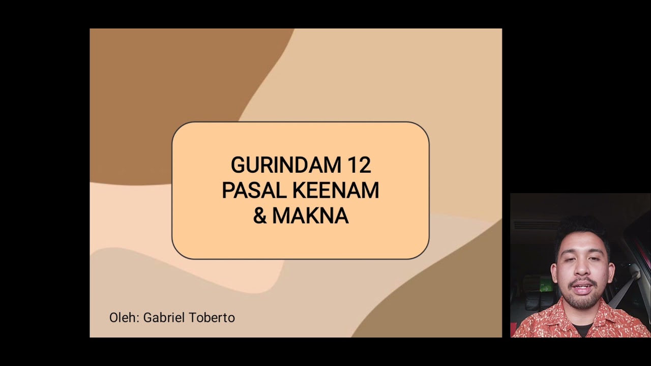 GURINDAM 12 Pasal ke 6 serta maknanya - YouTube