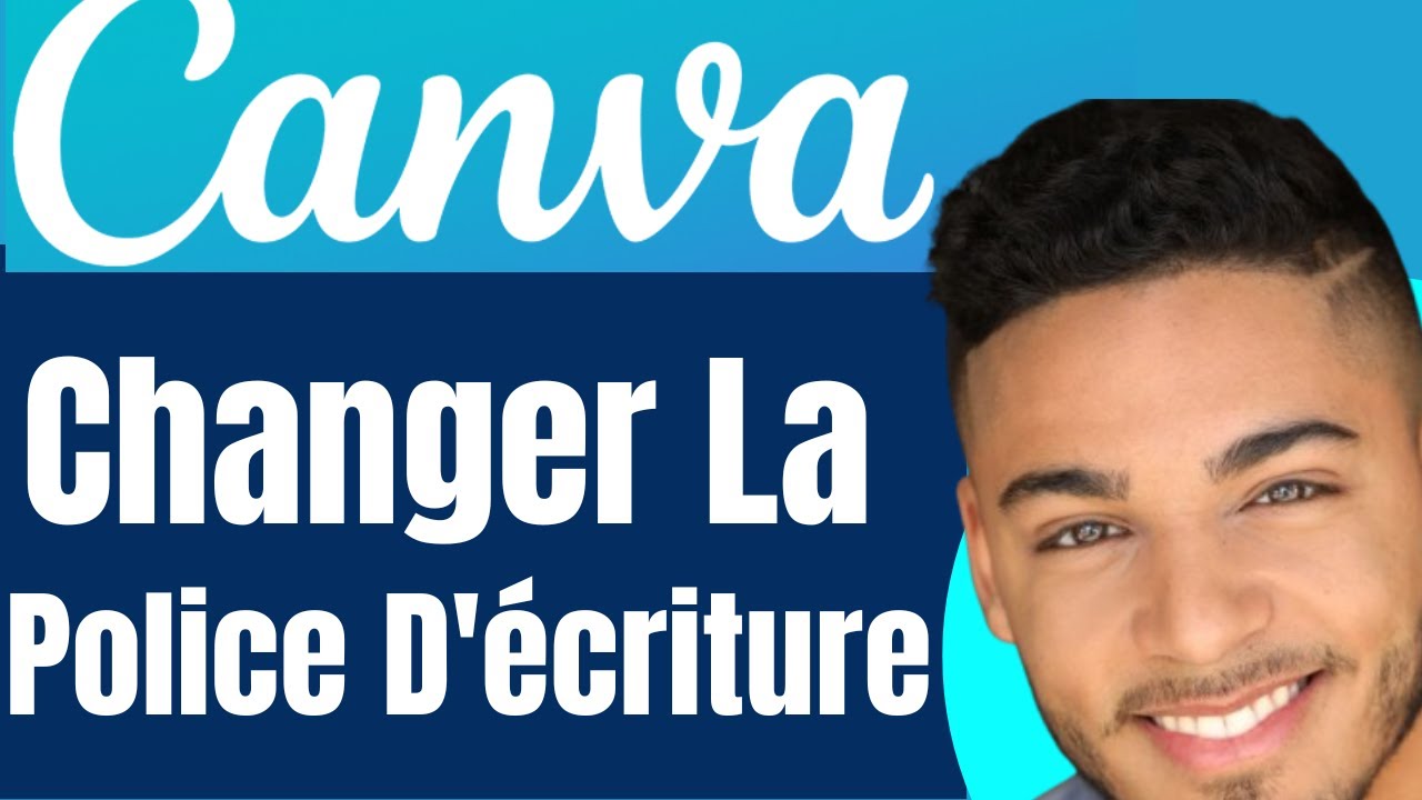 Comment Changer La Police D'écriture Sur Canva( En 2025) Tres Facile - YouTube
