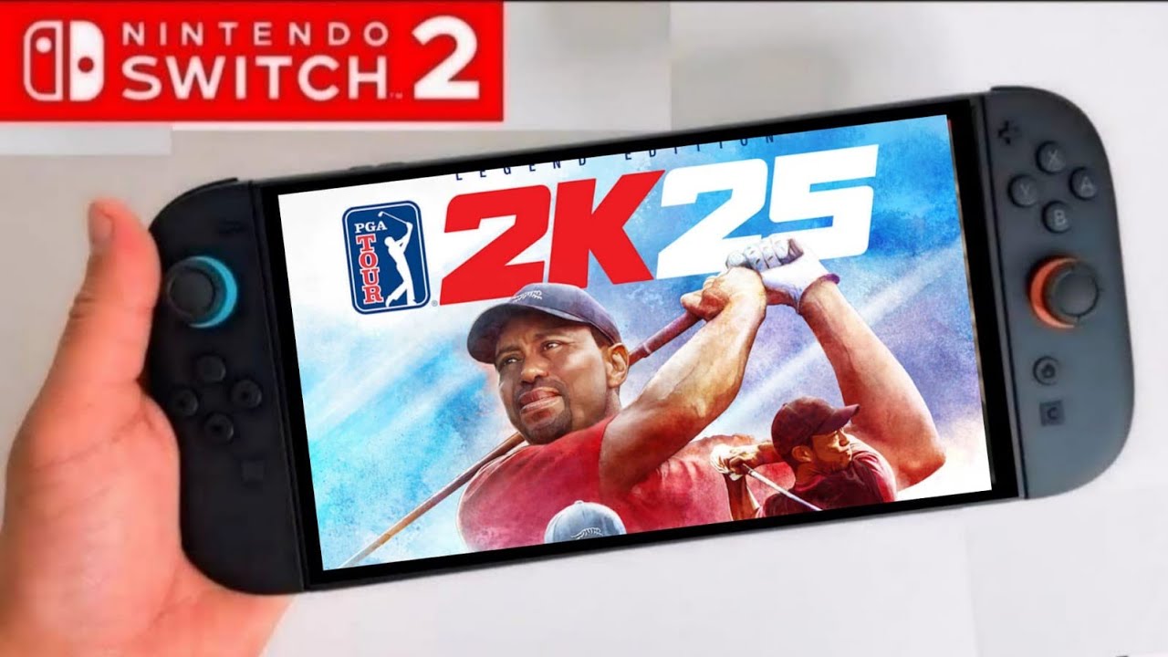 PGA Tour 2K25 Nintendo Switch 2 Gameplay - YouTube