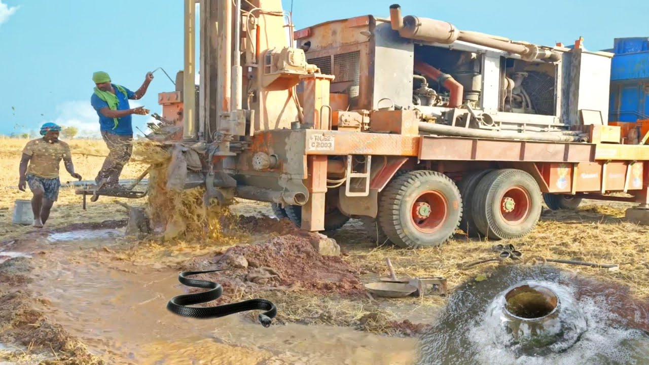 Borewell Drilling - 10 Hp Bore Water सिर्फ 140 फीट बोरवेल | Borewell ...