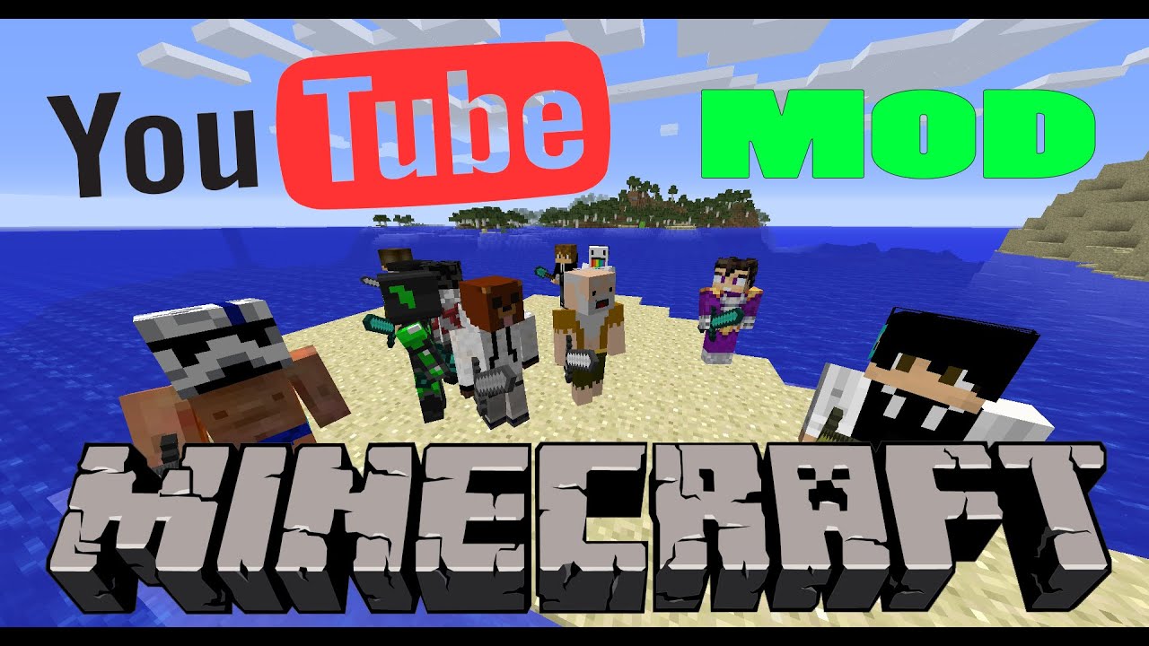 YOUTUBE MOD - Vegetta777, Willyrex, ElrubiusOMG y mas! - Minecraft mod ...