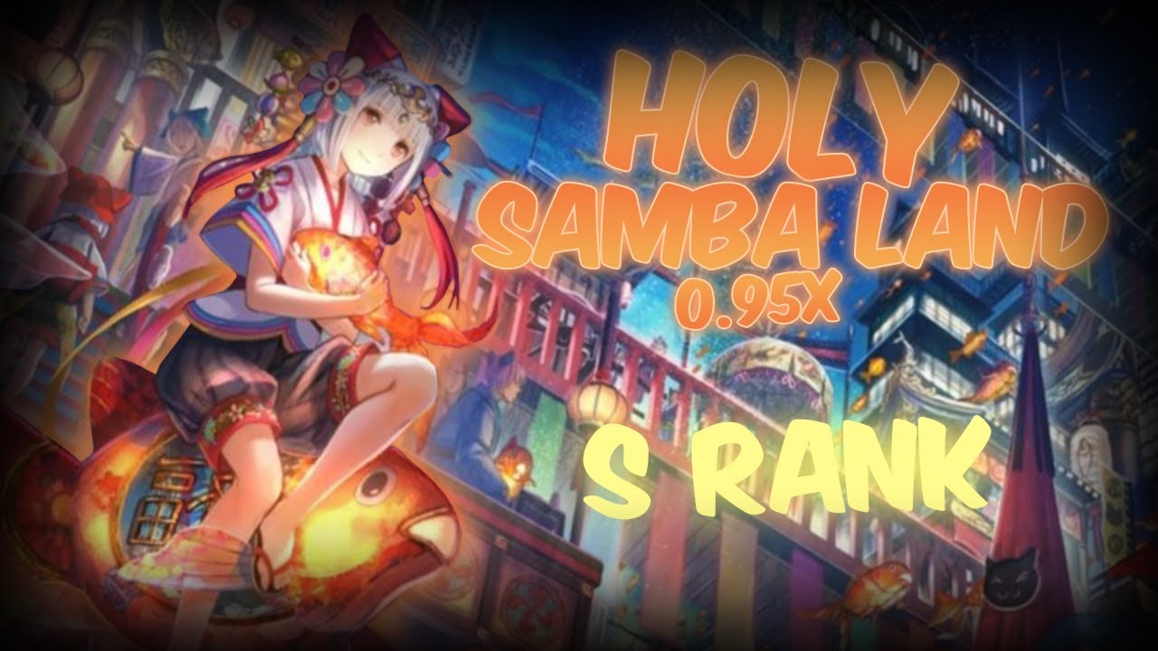 [osu!mania] ★7.92 HOLY SAMBA LAND 0.95x 95.44% - YouTube