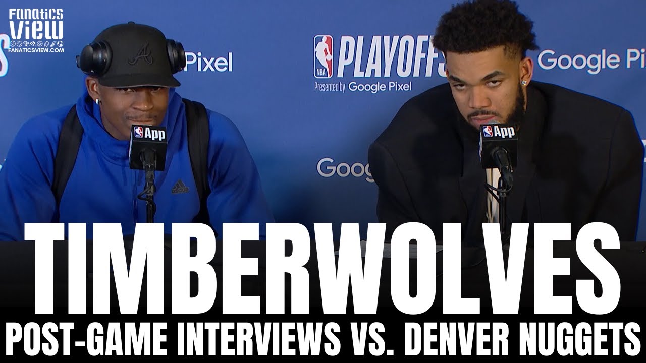 Anthony Edwards & KAT Recap Minnesota Timberwolves Taking a 2-0 Lead vs ...
