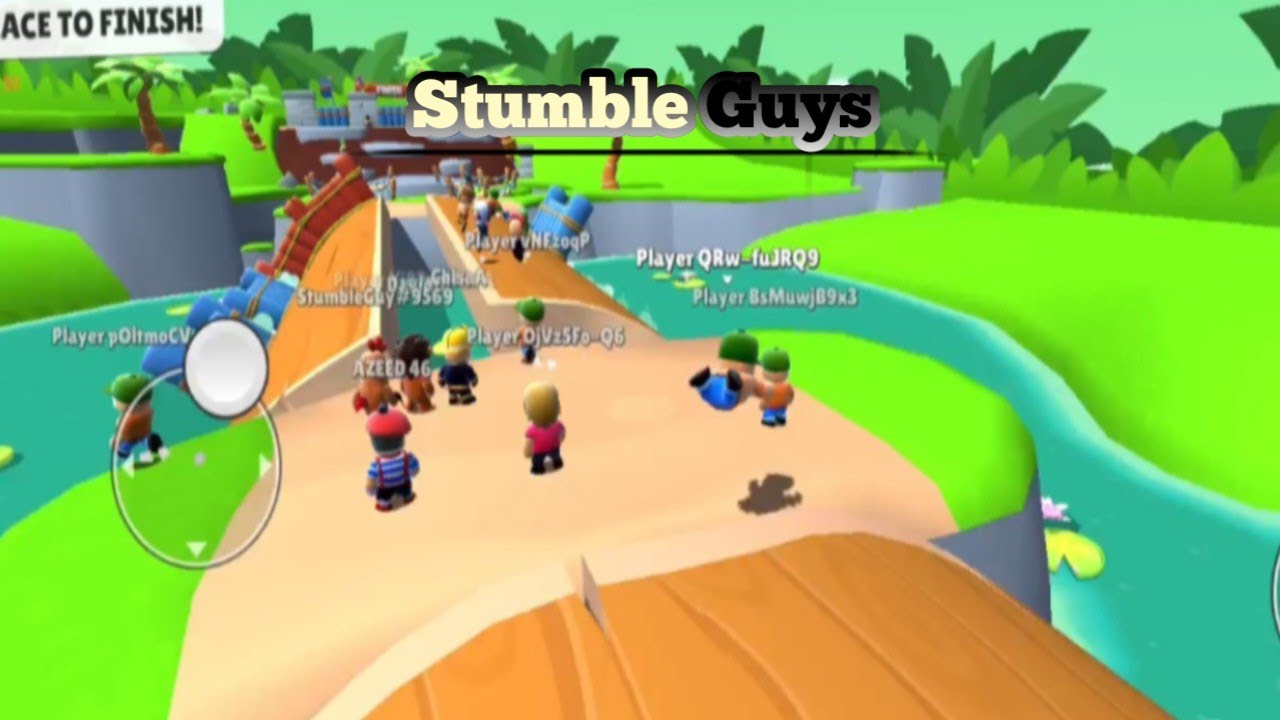 The best mobile game STUMBLE GUYS !stumble guys gameplay 😅 - YouTube