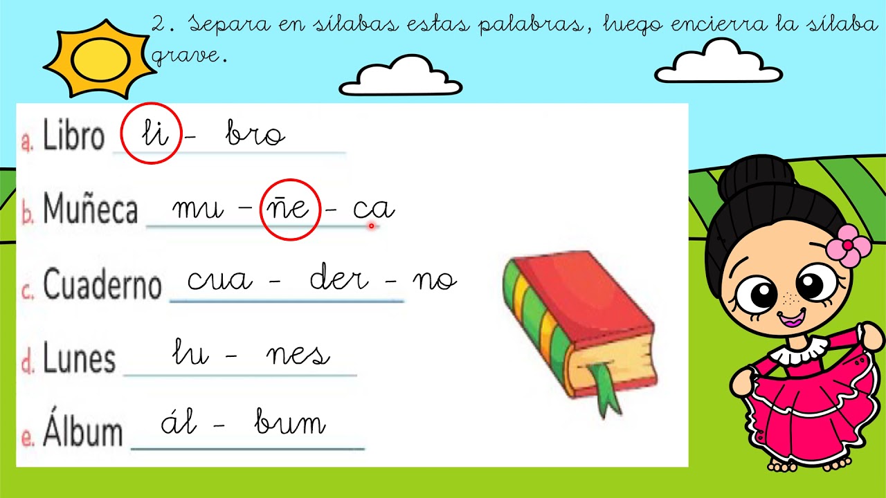 Palabras Graves Palabras Graves 4° Básico | Profe.social