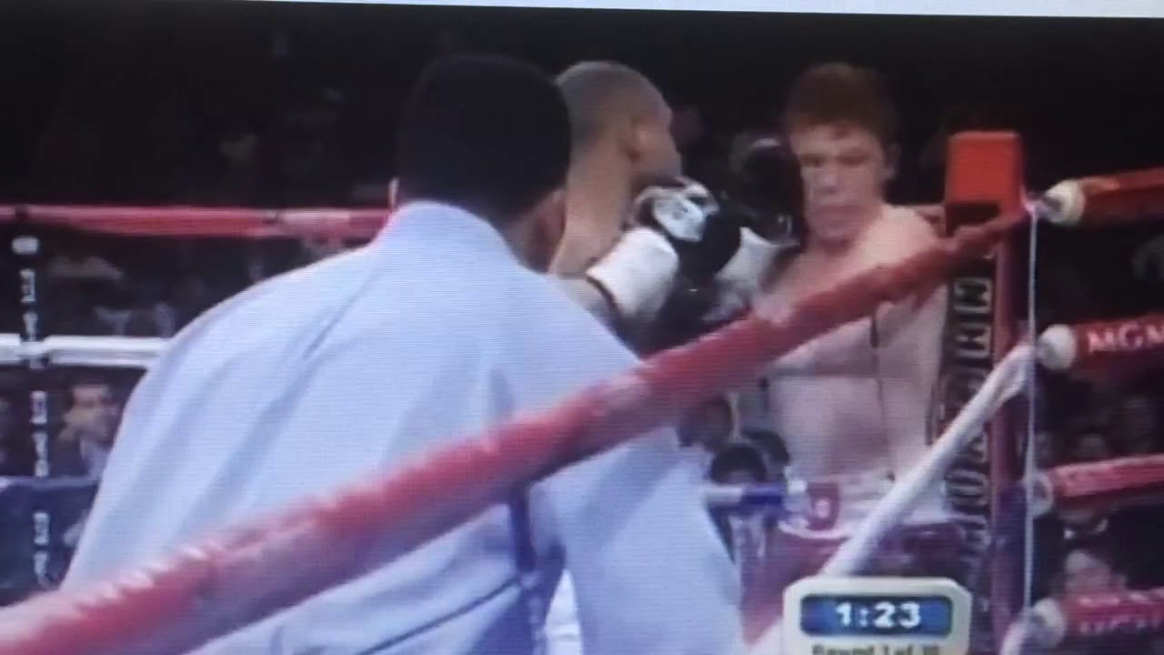 CANELO ALVAREZ ALMOST GETS KO'D BY JOSE COTTO - YouTube