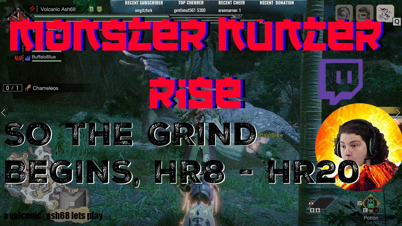 So the Grind Begins, HR8-HR20 - Monster Hunter Rise - YouTube