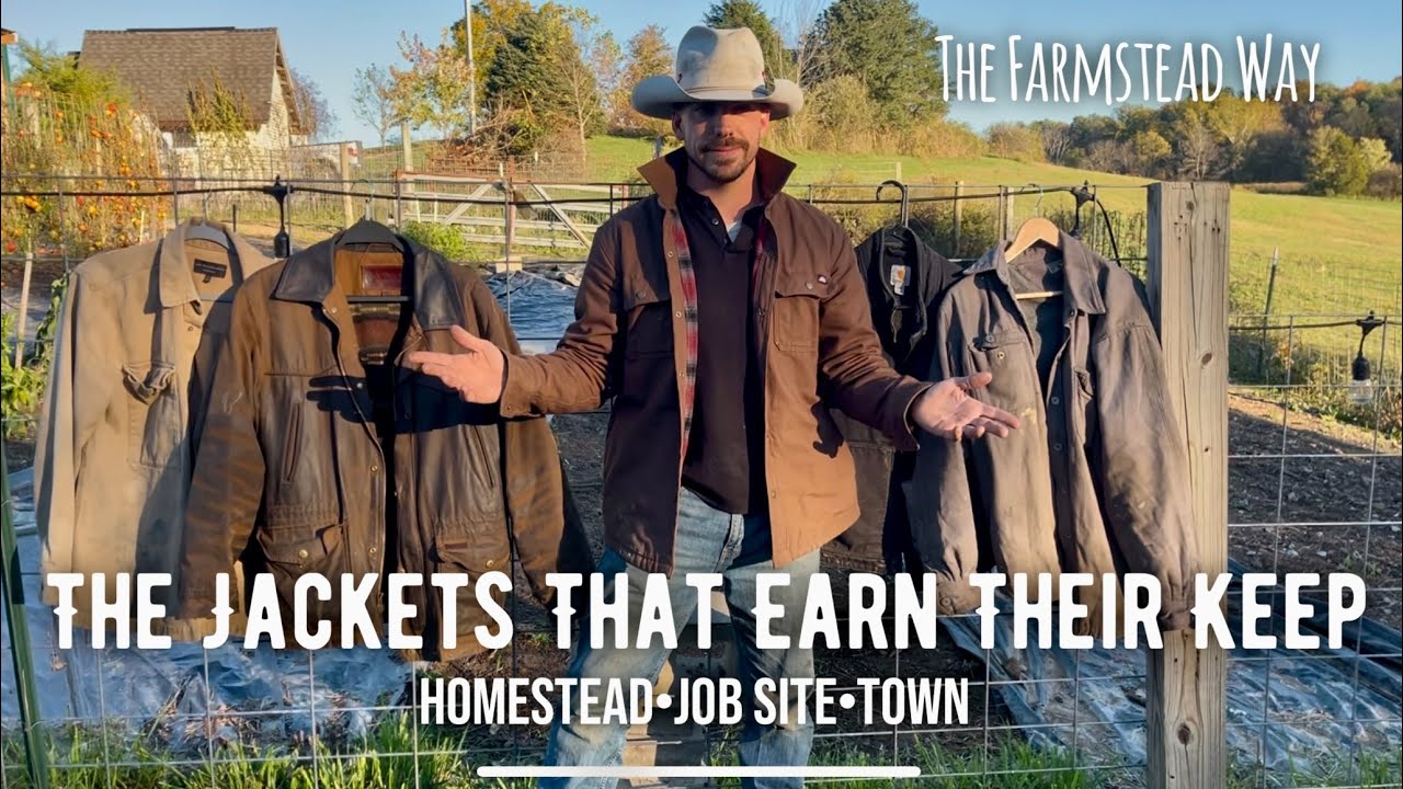 Best Farm Jackets for Work and Everyday Wear | The Farmstead Way - YouTube