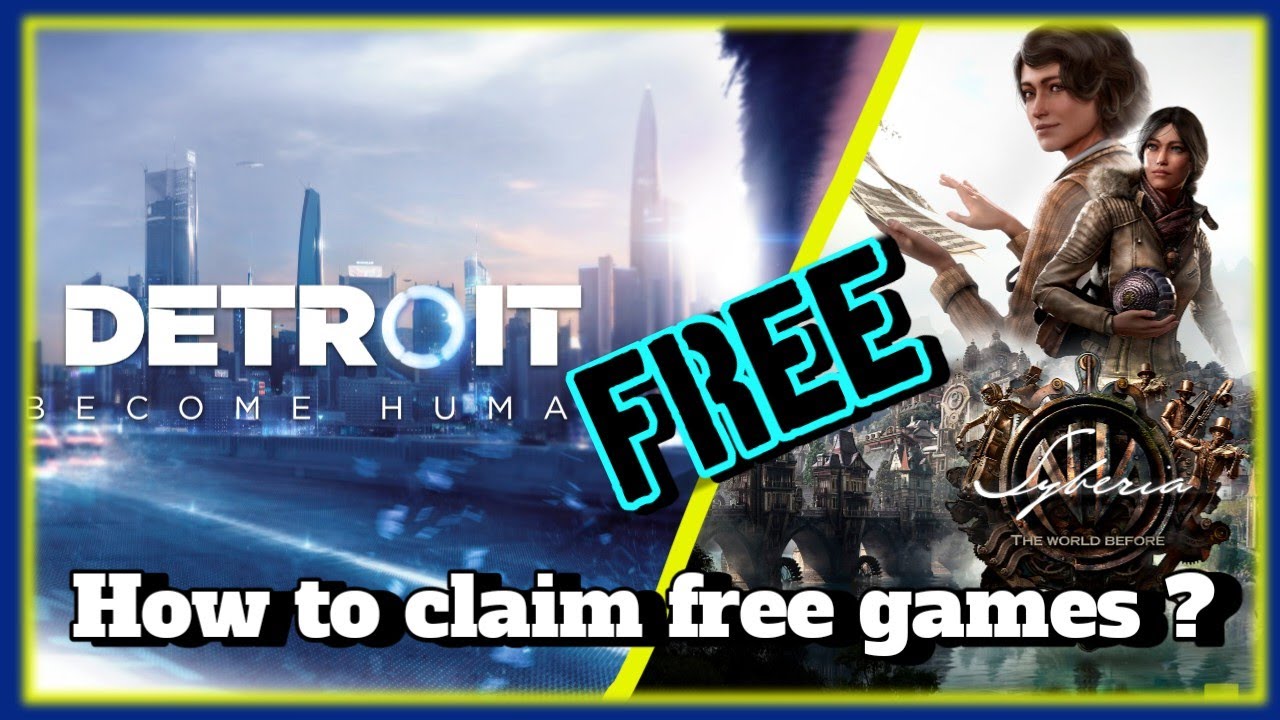 How to free claim games ..? Detroit Become Human Game - YouTube