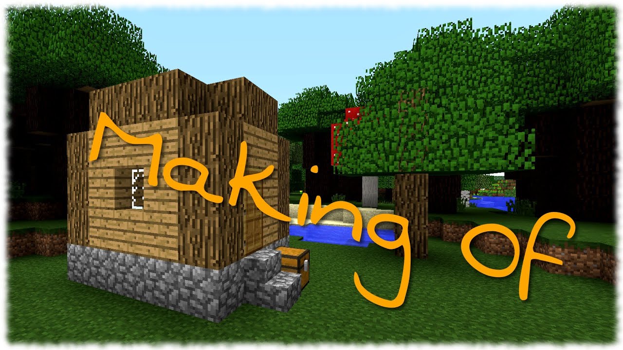 MAKING OF: Self Building House! - 100% Vanilla Minecraft - YouTube