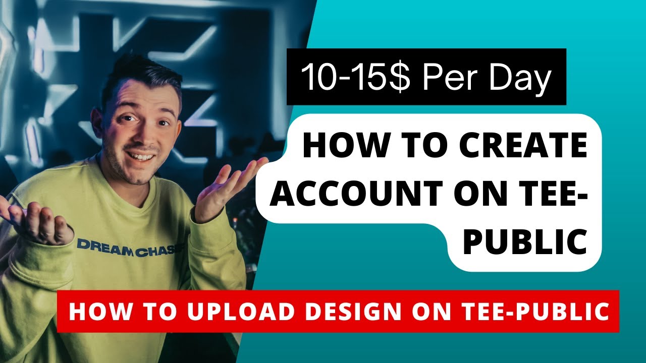 Earn on website Tee-Public|How to create account on Tee-Public|How to ...