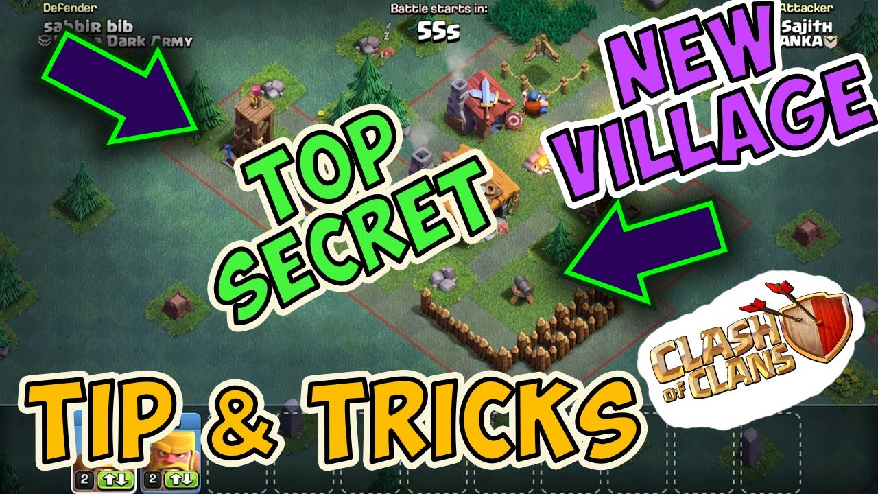 Clash of Clans - New Village UPDATED! New Secret Tips & Tricks! [2017 ...