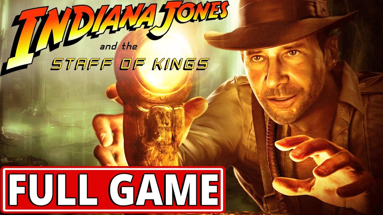 Indiana Jones and the Staff of Kings - FULL GAME walkthrough | Longplay ...
