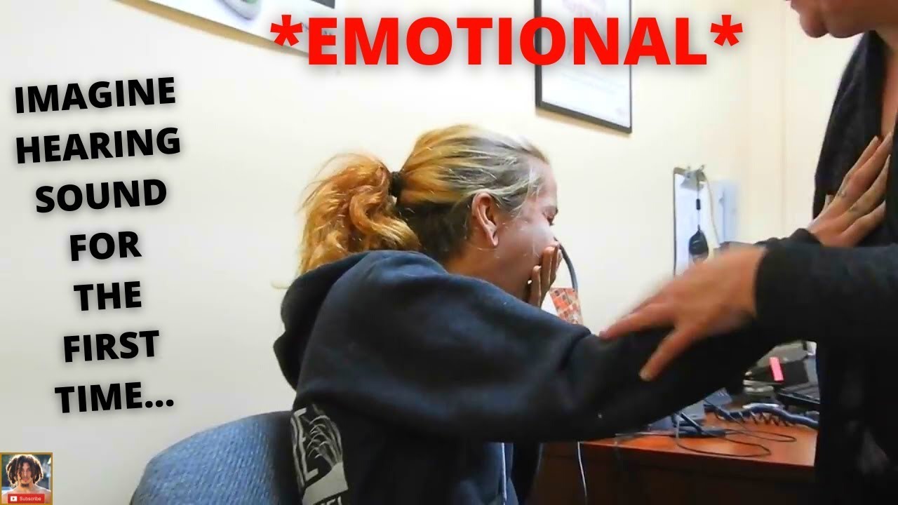 Deaf People Reactions When They Hear For The First Time -Try Not To Cry ...