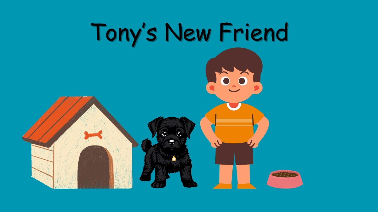 Tony's New Friend - Tony Finds a Stray Dog - YouTube