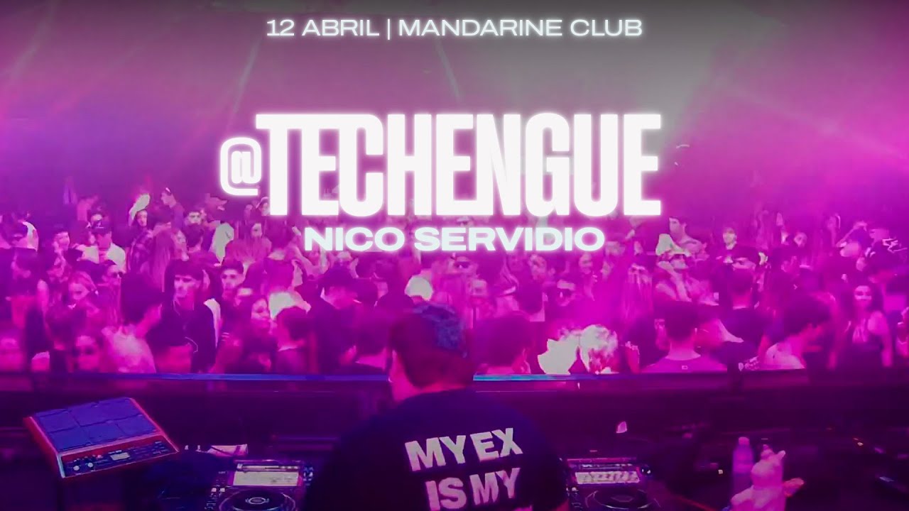 TECHENGUE | Nico Servidio x Mandarine Club | 12.04.2024 - YouTube
