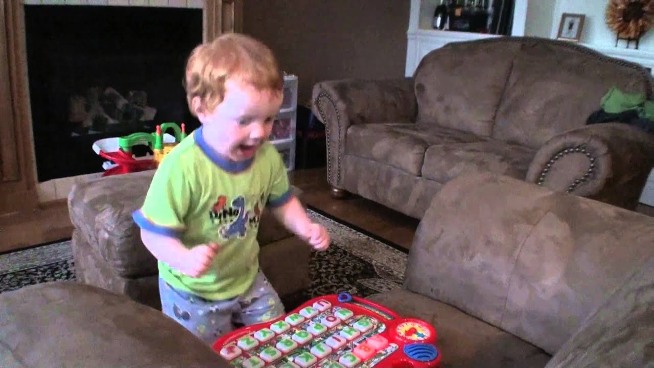 Baby Boogies and Dances to Vtech Toy : Burke Bunch Moments - Episode 5 ...