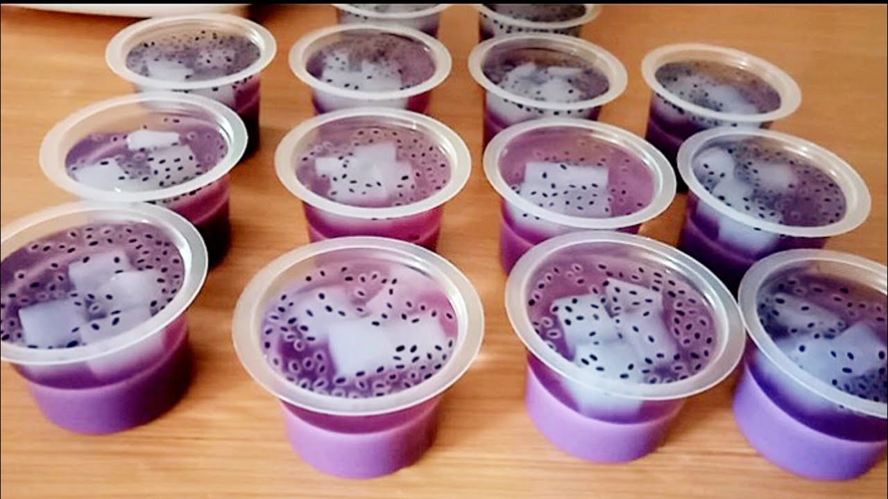 PUDING CUP POP ICE NATA DE COCO - YouTube