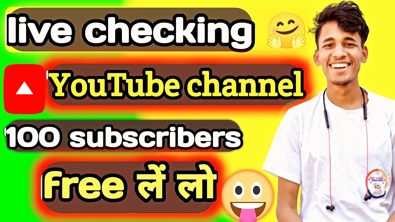 live checking YouTube channel - YouTube