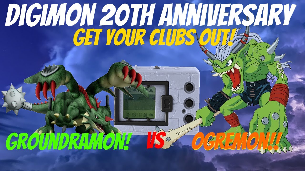 Groundramon VS Orgemon! | Digimon 20th Anniversary Virtual Pet Battle ...
