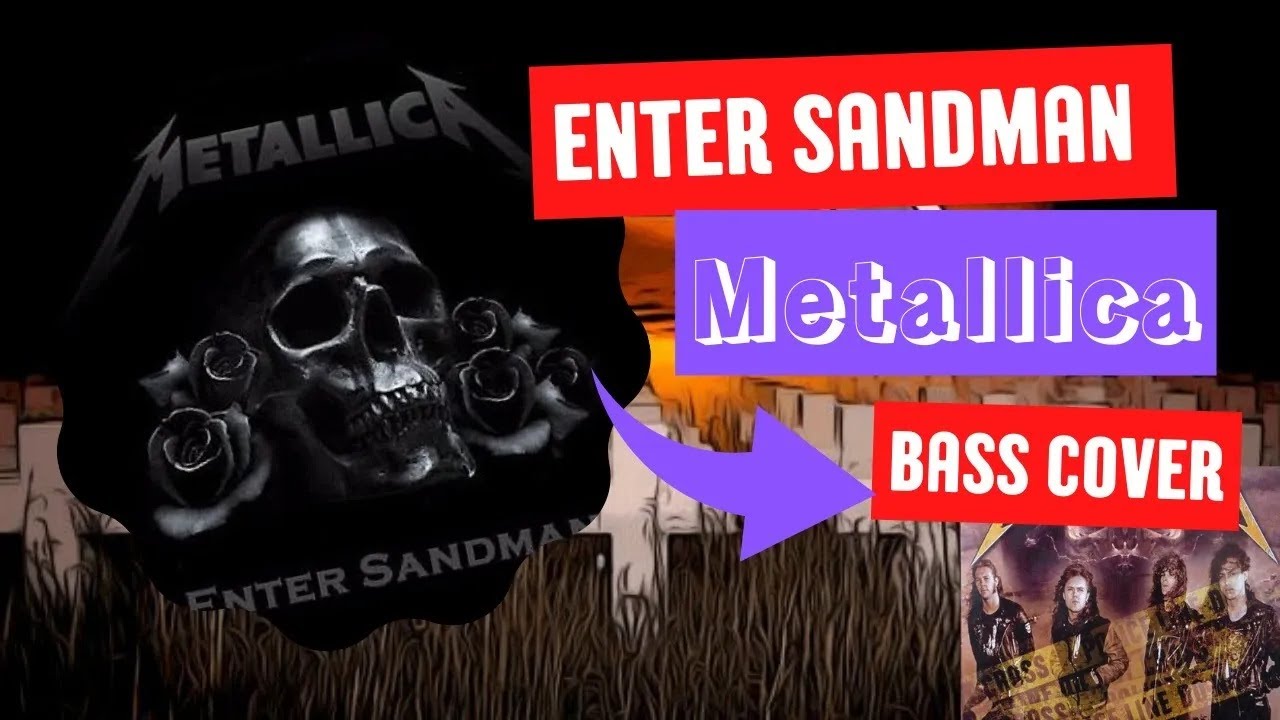 Enter SandMan - Metallica - Bass Cover - YouTube