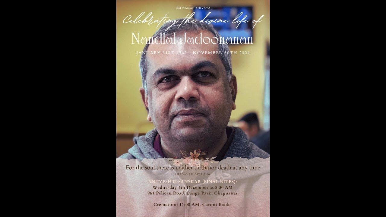 Antyeshti Sanskar (Final Rites) of Nandlal Jadoonanan - YouTube
