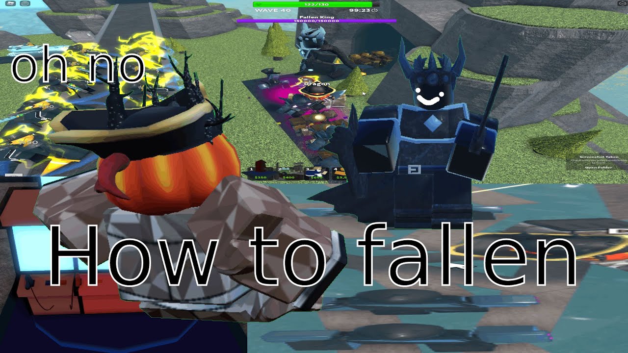 How to fallen REMASTERED (Roblox TDS) - YouTube