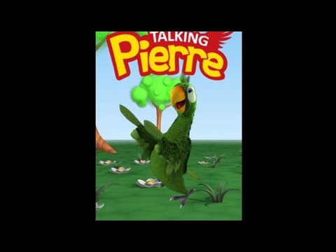 Talking Pierre The Parrot App Review - YouTube